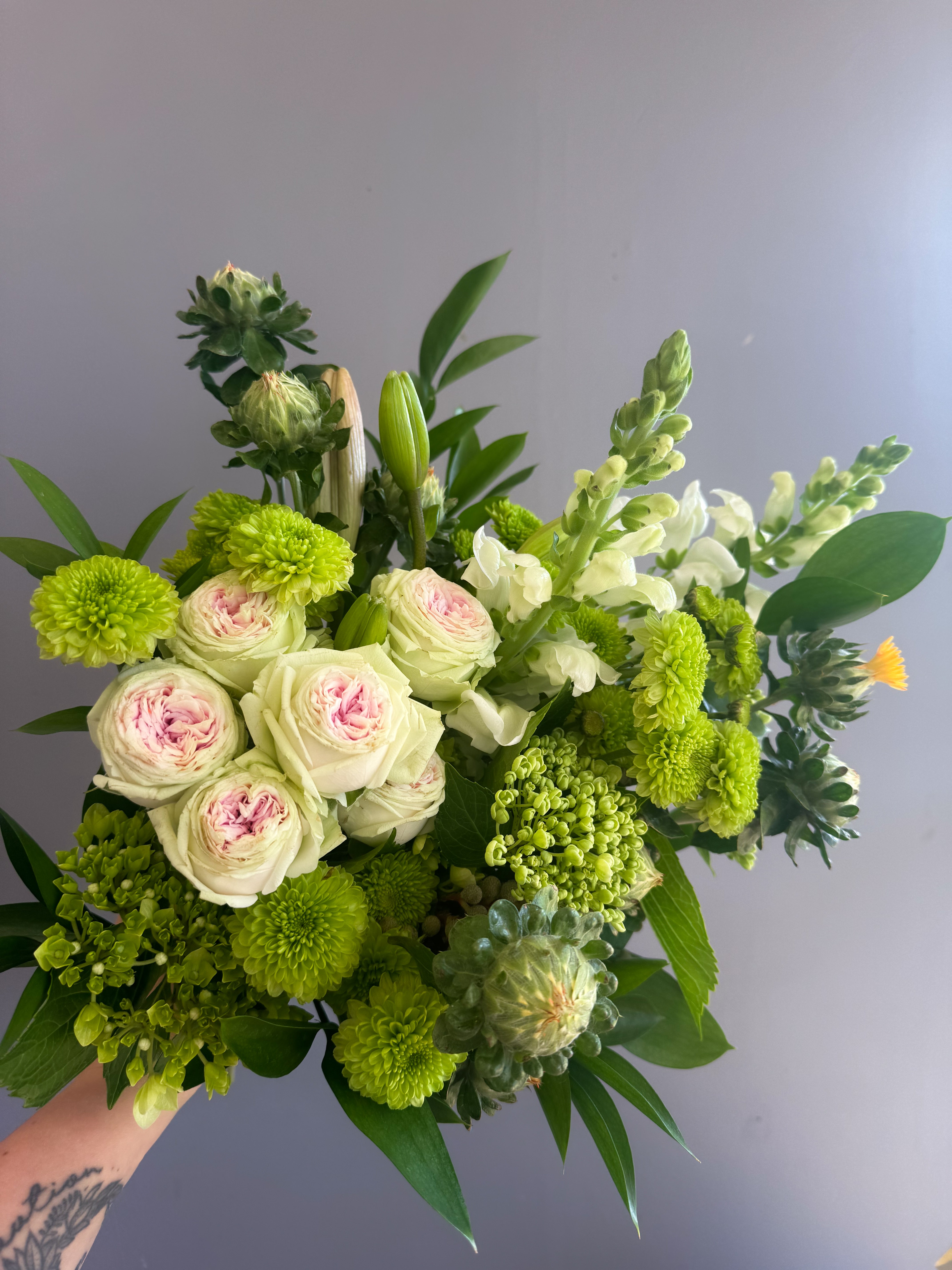 Fresh Lime Bloom – Belle Bouquet Limited